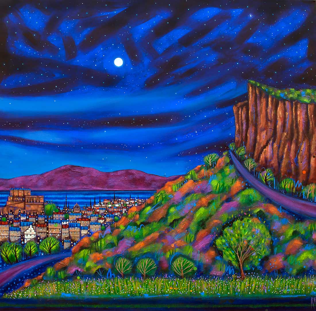 Arthur's Seat Night | Edinburgh Arts